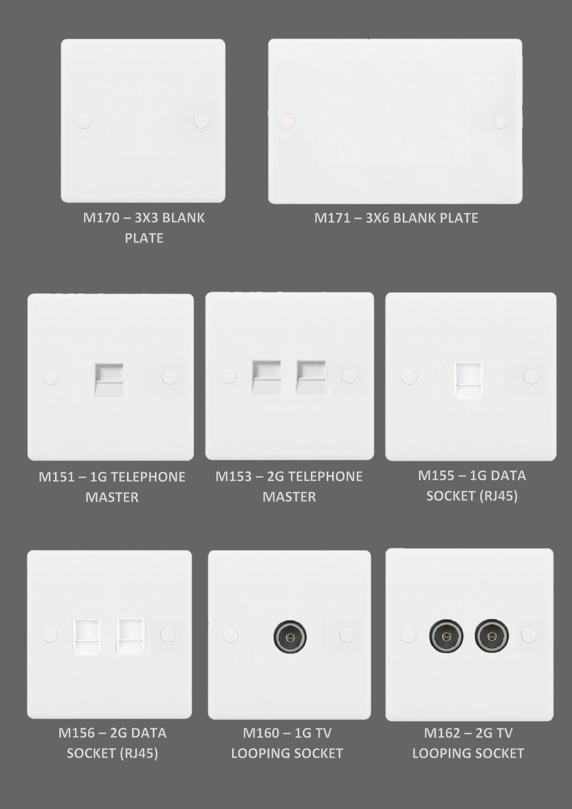 1 GANG DATA SOCKET - Fixit Hardware Store